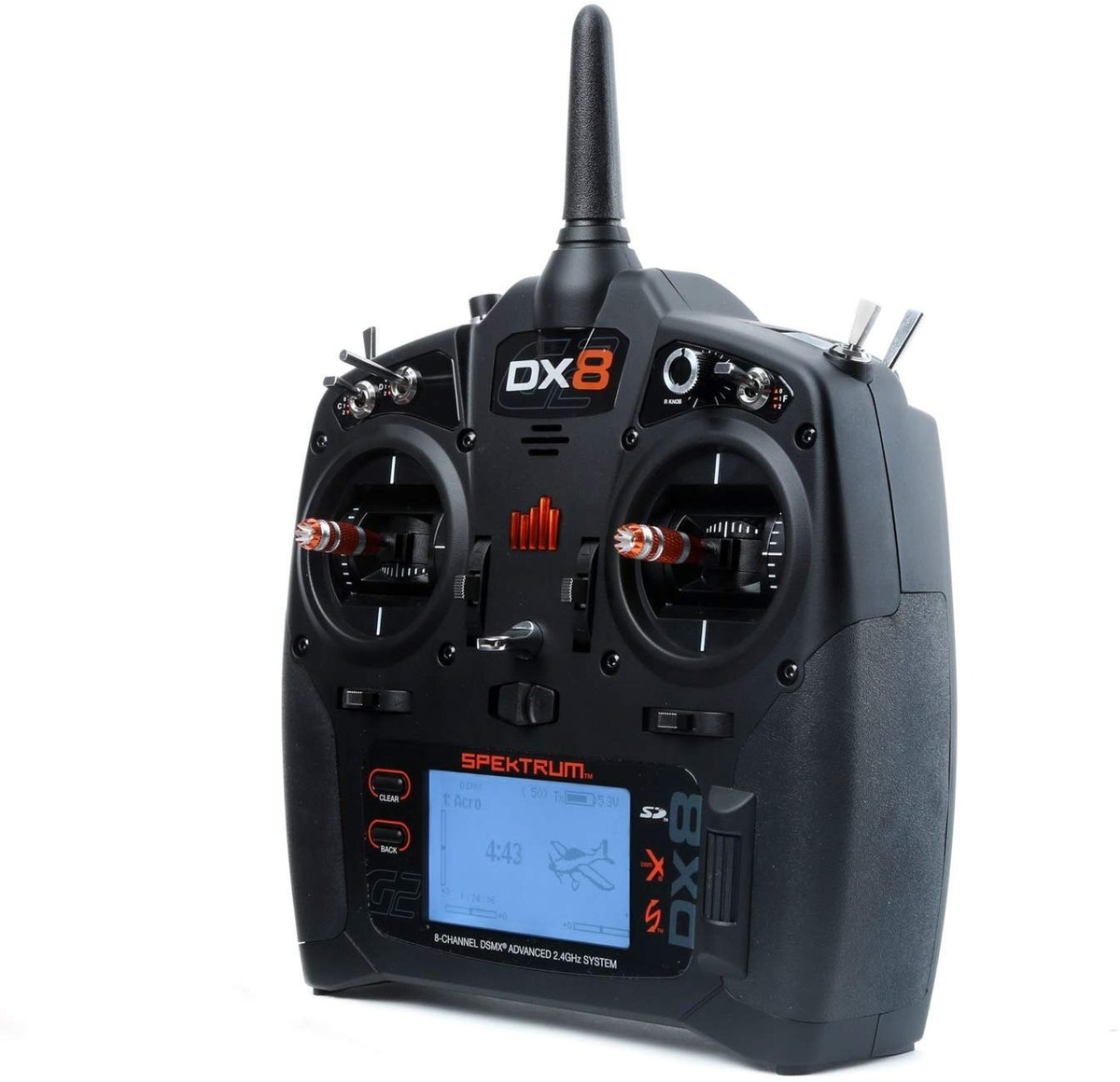 El Transmisor Spektrum Dx8 – Progresando.com