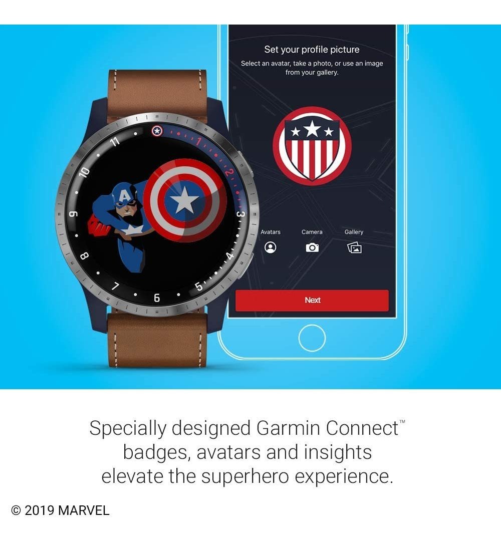 Garmin Legado Del Héroe De La Serie, Marvel Capitán América ...