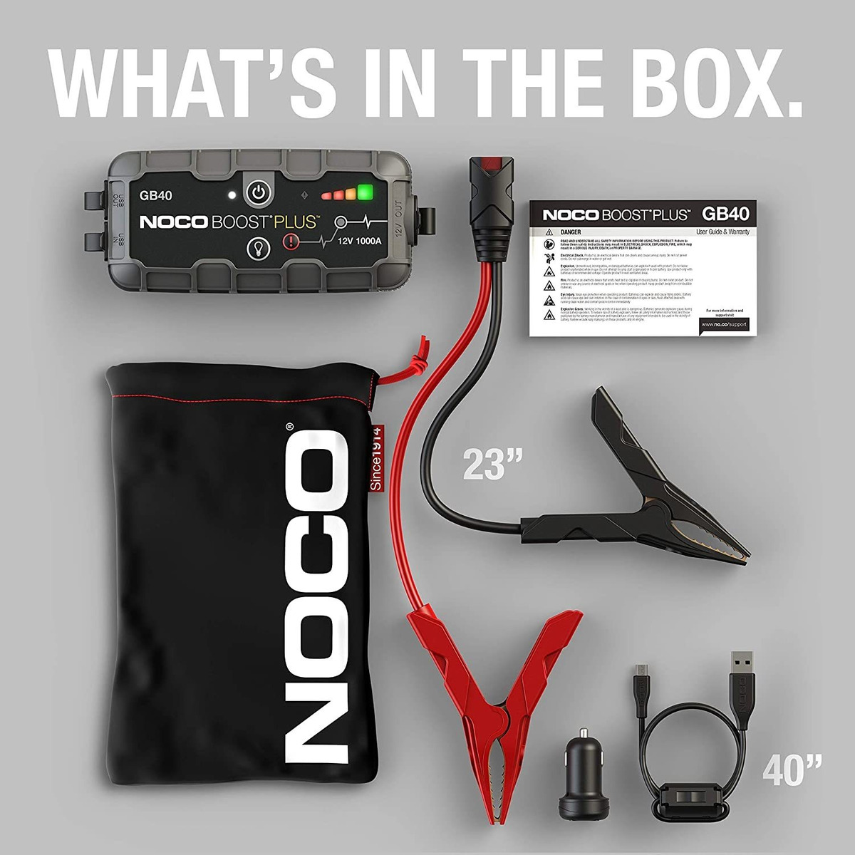 Noco Boost Sport – Arrancador De Litio Para Motores De Gasol ...