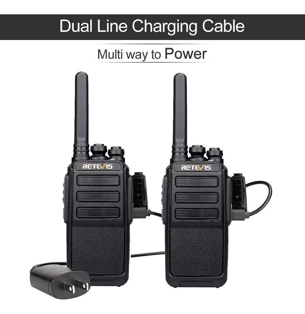 Retevis Rt28 2 Vías De Radio De Largo Alcance, Radio De Dos ...