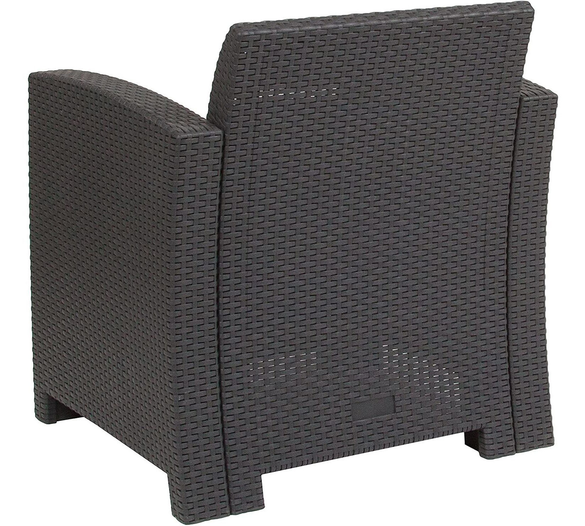 Flash Furniture – Silla De Ratán Sintético Con Cojín Para To ...