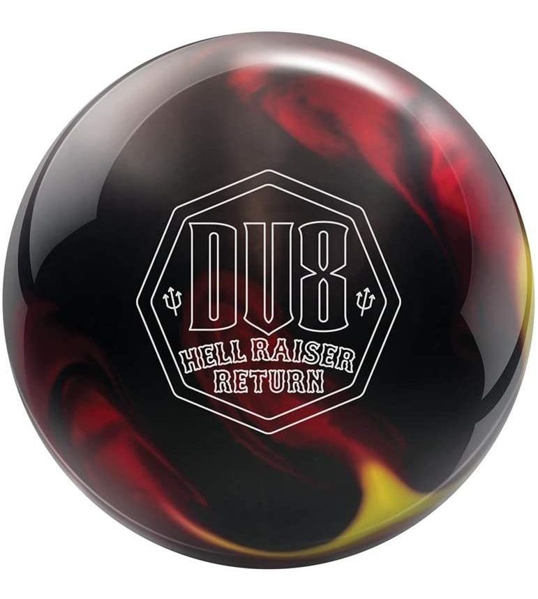 Dv8 Hell Raiser Retorno – Bola De Bolos, Color Rojo / Amaril ...