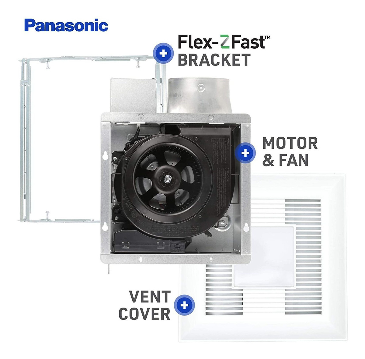 Panasonic Fv-0510vsl1 Whispervalue Ventilador De Ventilación ...