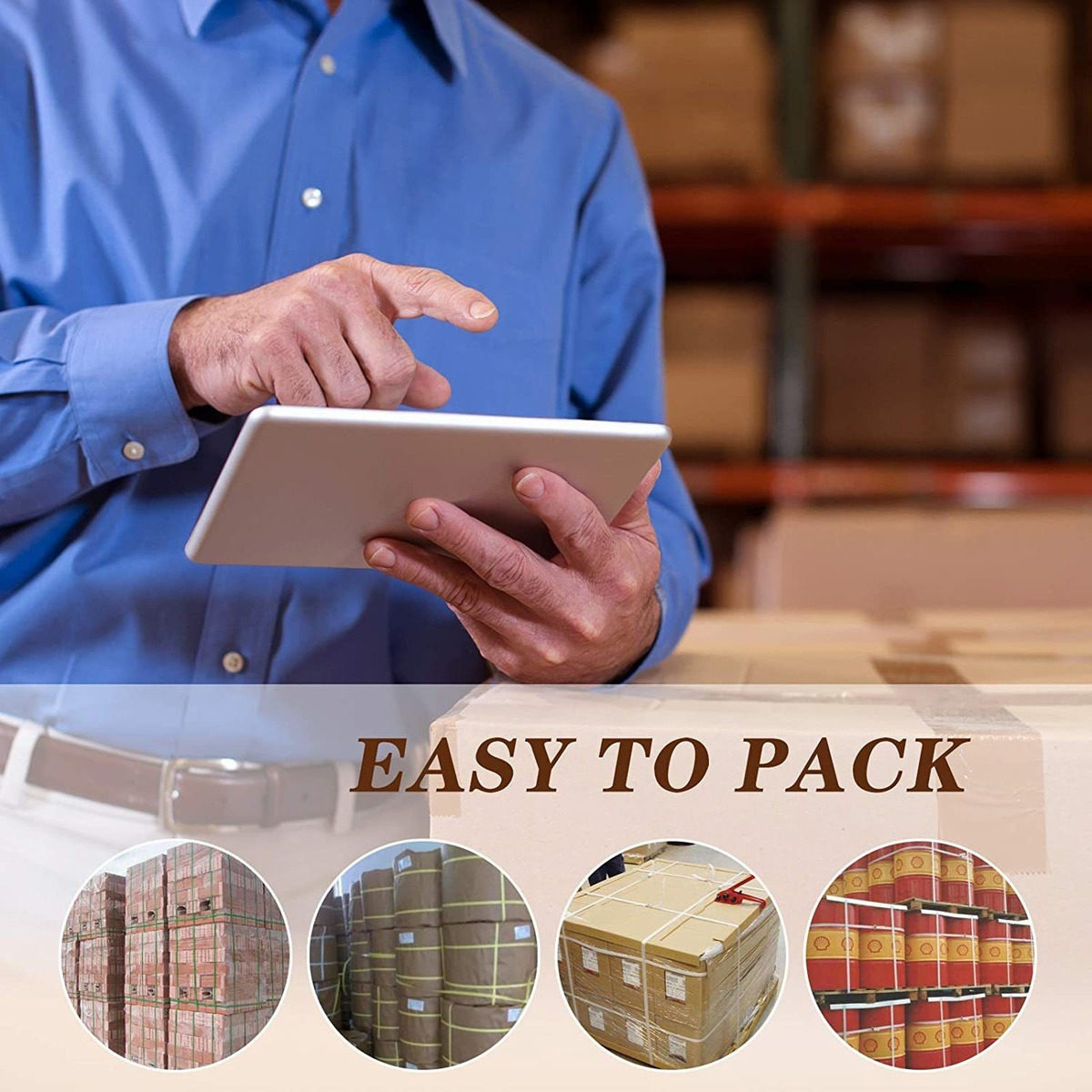 Embalaje Palet Flejado Bandas Kit De Herramientas Tensor Sel ...