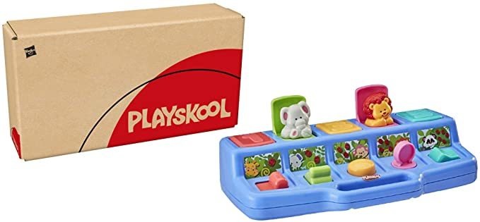 Juguete De Actividad Playskool Busy Poppin Pals Pop up Para Progresando