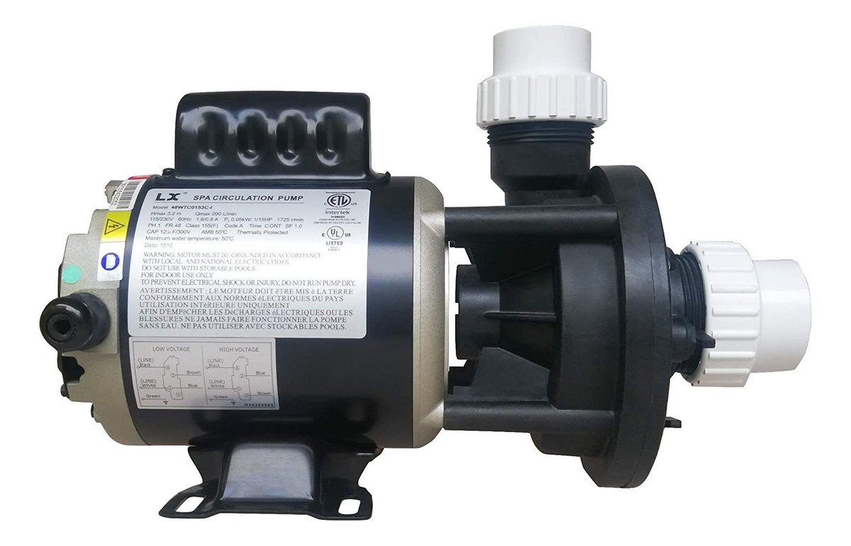 Key Lander Spa Hot Tub Bomba De Circulación De Una Sola Ve ...