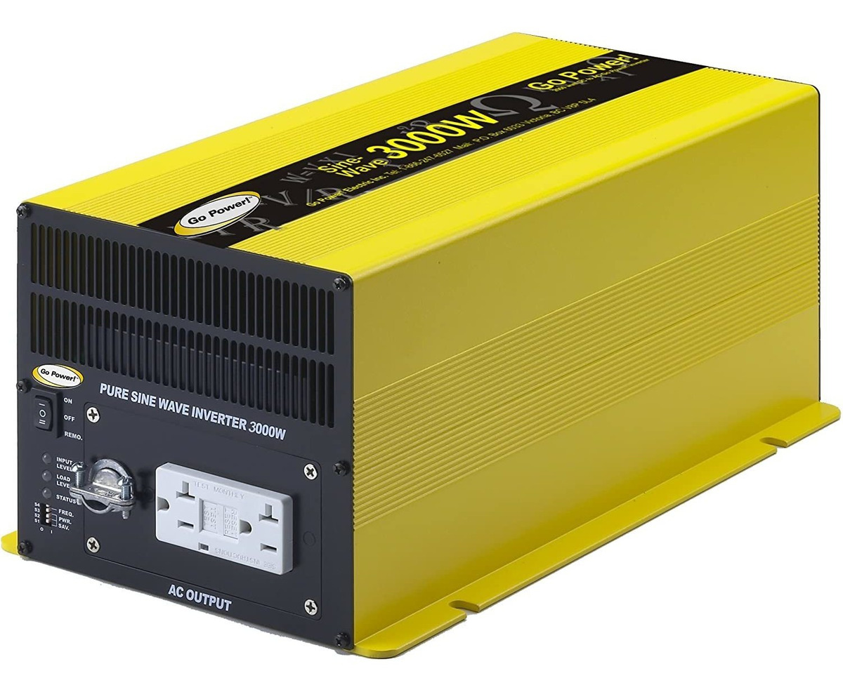 Go Power! Gp-sw3000-12 Inversor De Onda Senoidal Pura, 3000 ...