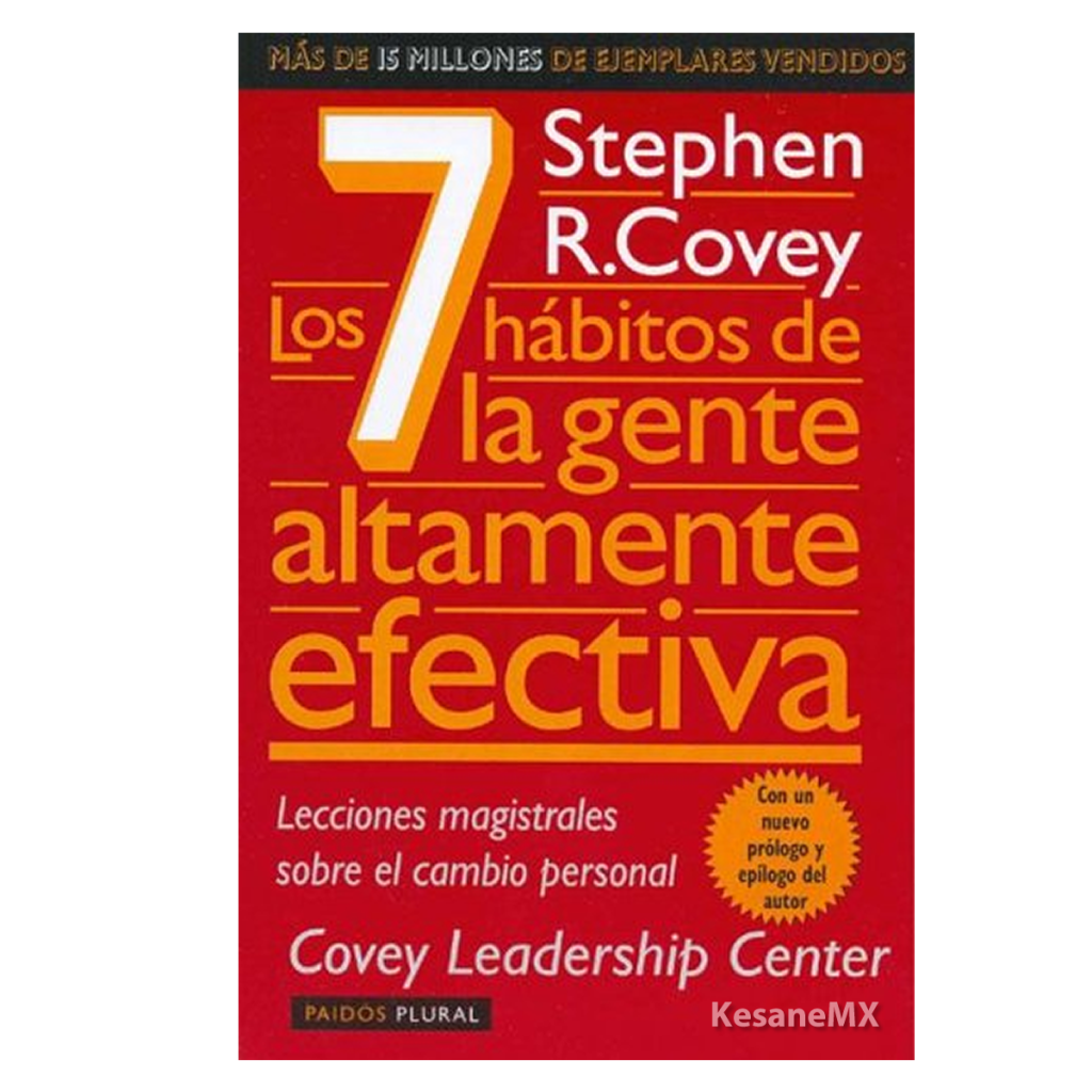 7 habitos de la gente altamente efectiva / Libro Portada Roja / Stephen ...