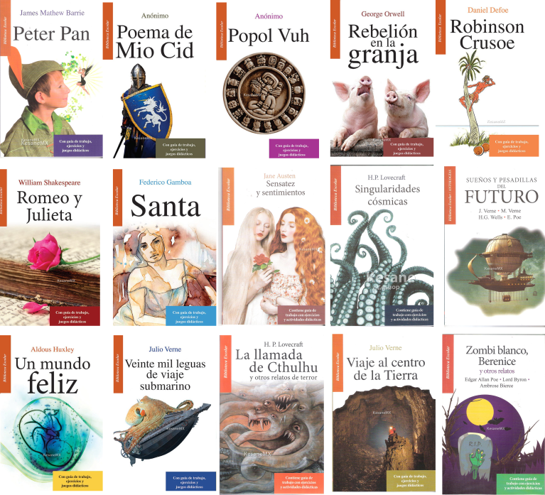 Paquete de 150 libros escolares varios Títulos a elegir – Progresando.com