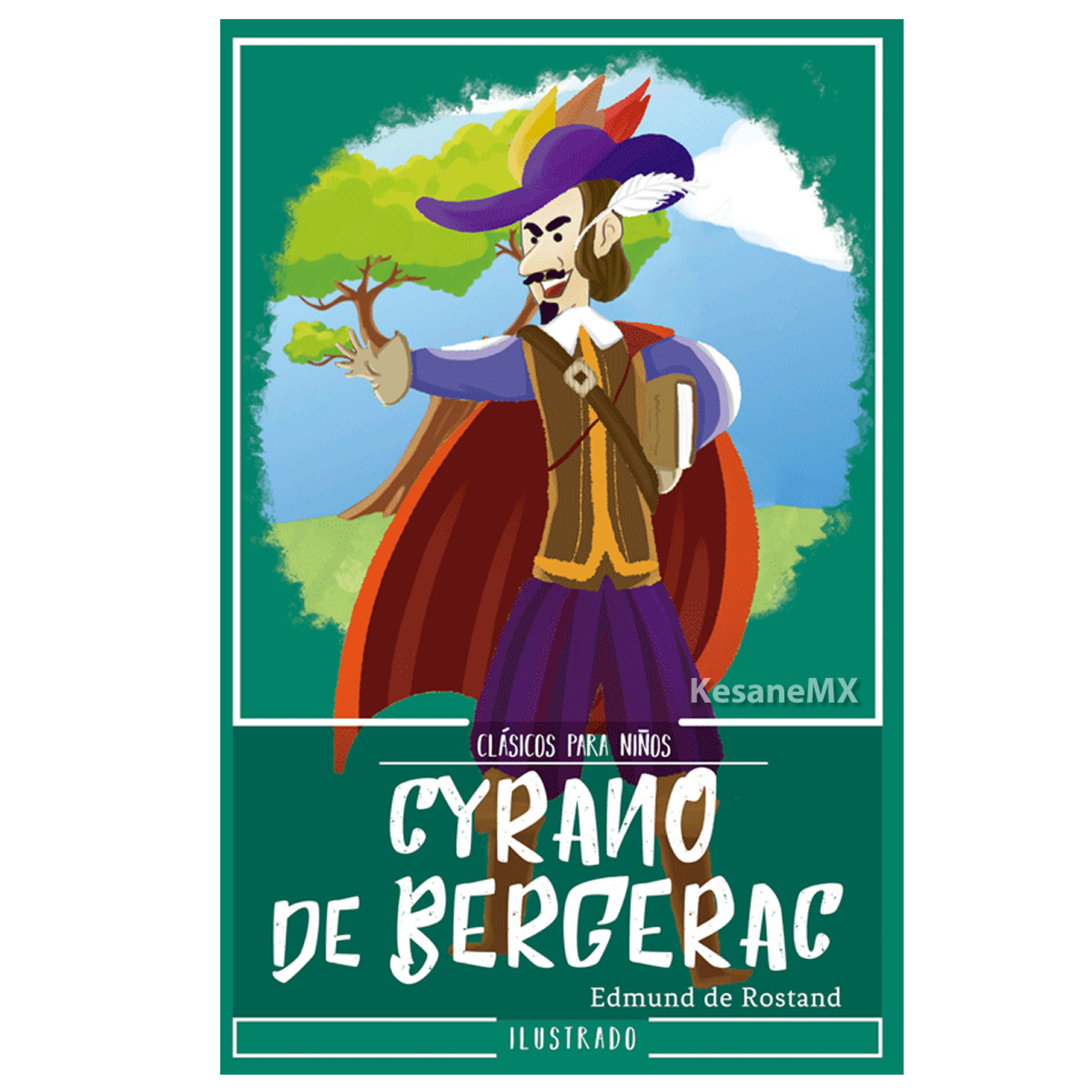Cyrano de Bergerac – Edmund de Rostand – Clasicos para niños EMU – Progresando.com