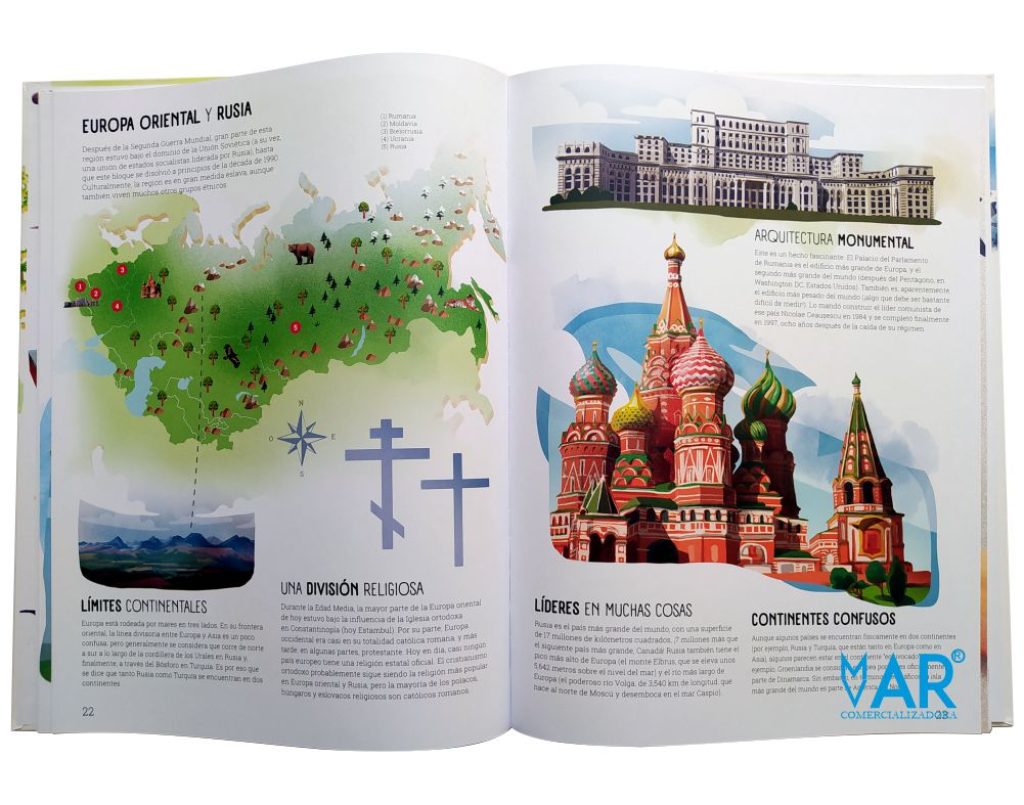 Maravilloso Mundo | Atlas Mundial | Yoyo Books +6 años | Pasta dura ...