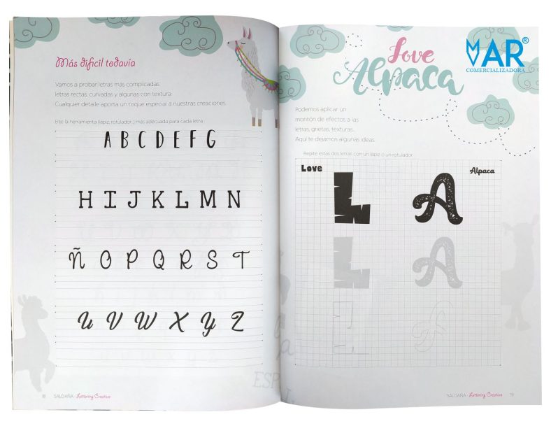 Cuadernos de Lettering Creativo Técnicas Y Ejercicios Básicos ...