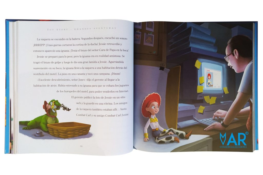 Tesoro de cuentos Toy Story Grandes Aventuras Disney Pixar, tapa dura ...