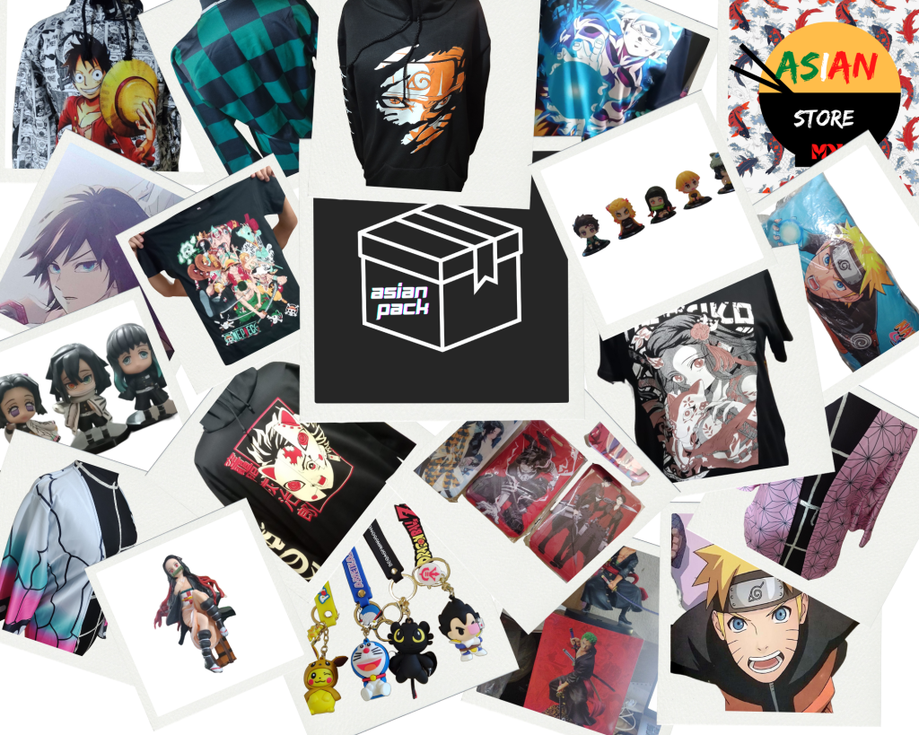 Asian Pack de Anime con 10 productos – Progresando.com