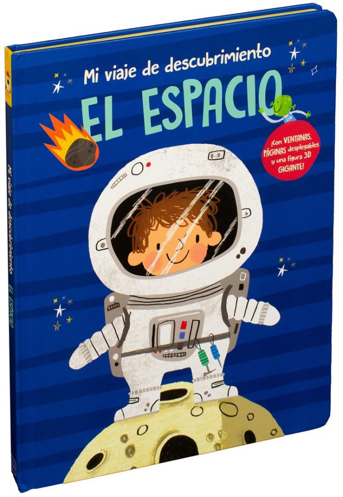 El Espacio Mi viaje de descubrimiento libro infantil con ventanas y ...