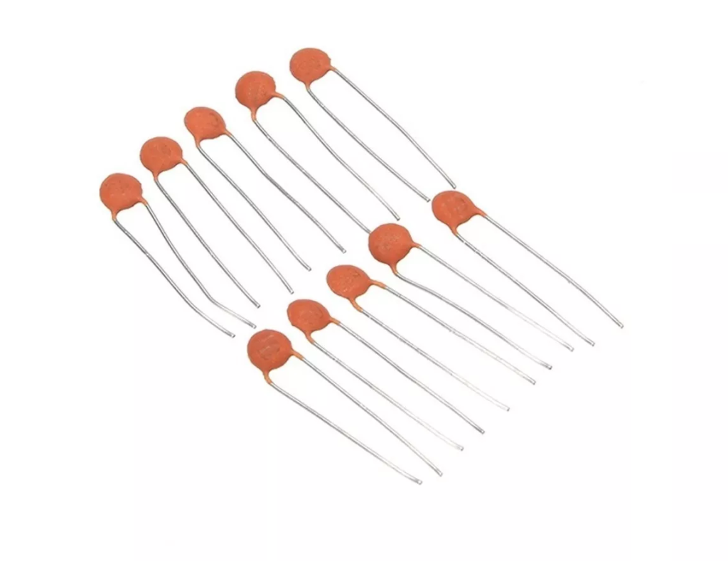 Capacitor cerámico 101 100pF utilizado en electricidad y electrónica ...