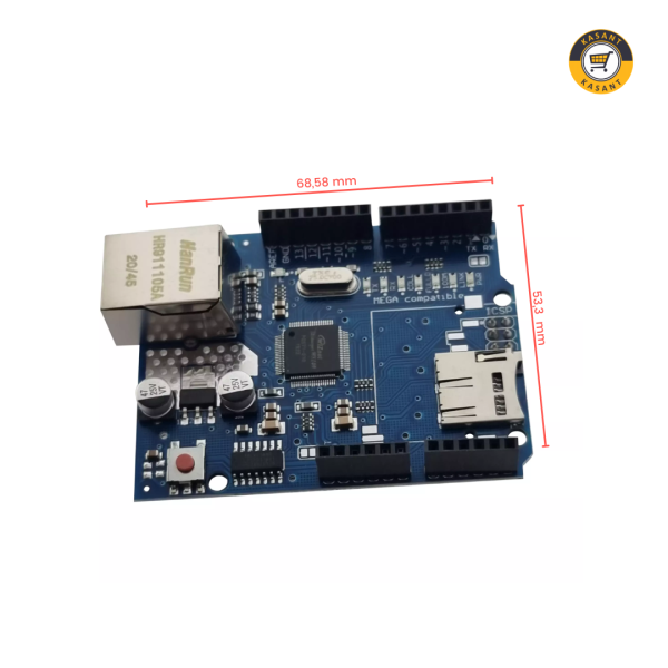Placa Ethernet Shield para arduino – Progresando.com