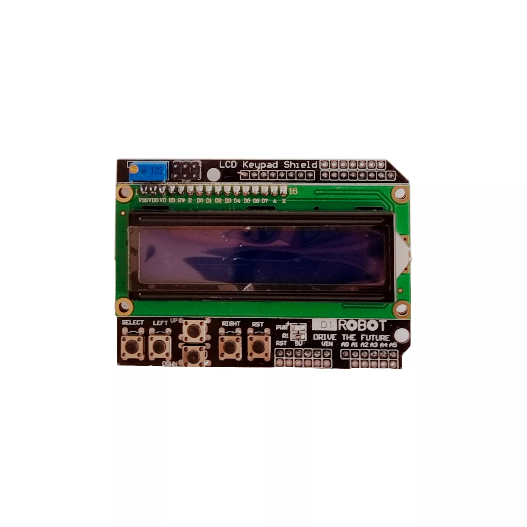 Pantalla Display LCD Keypad shield – Progresando.com
