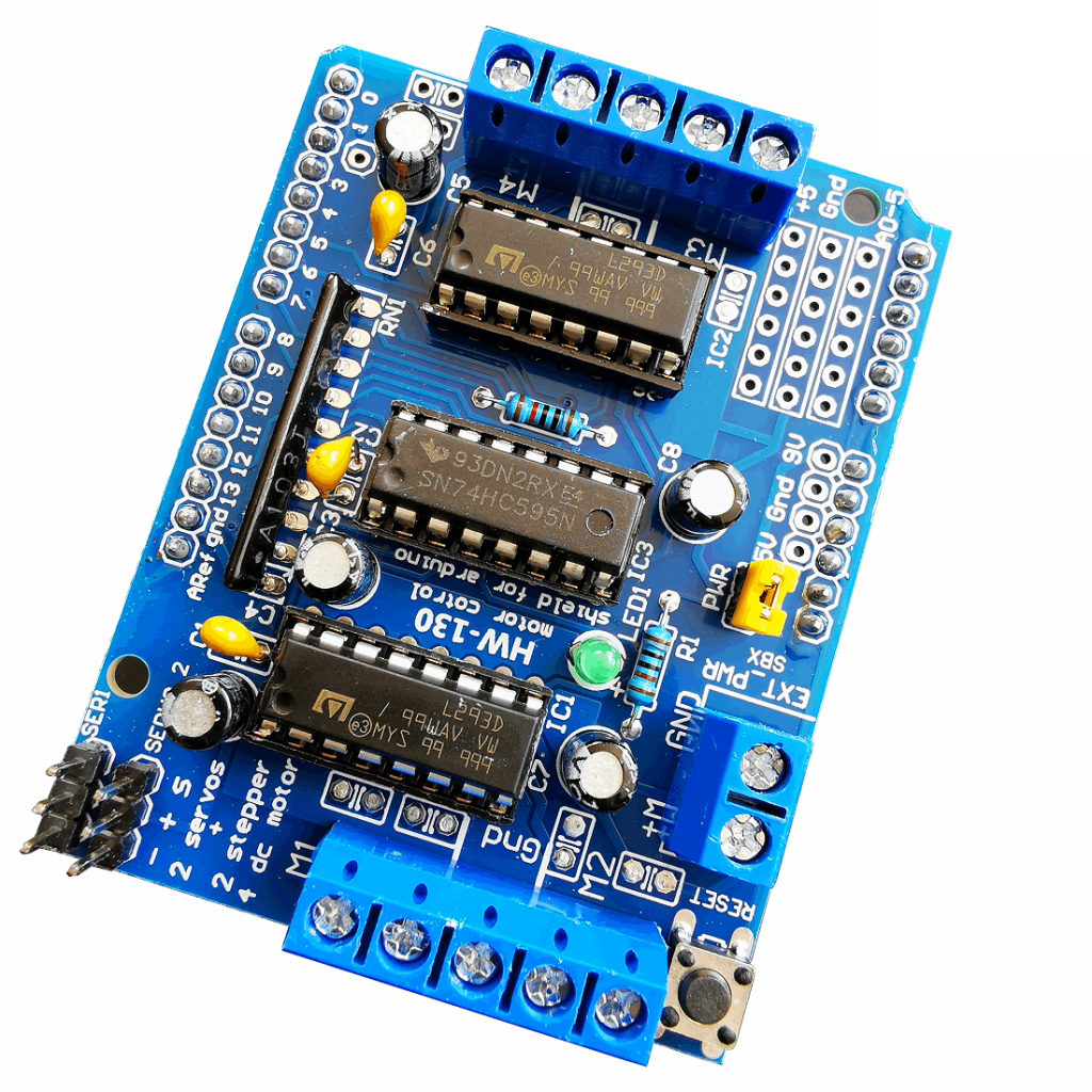 Placa Motor shield arduino – Progresando.com