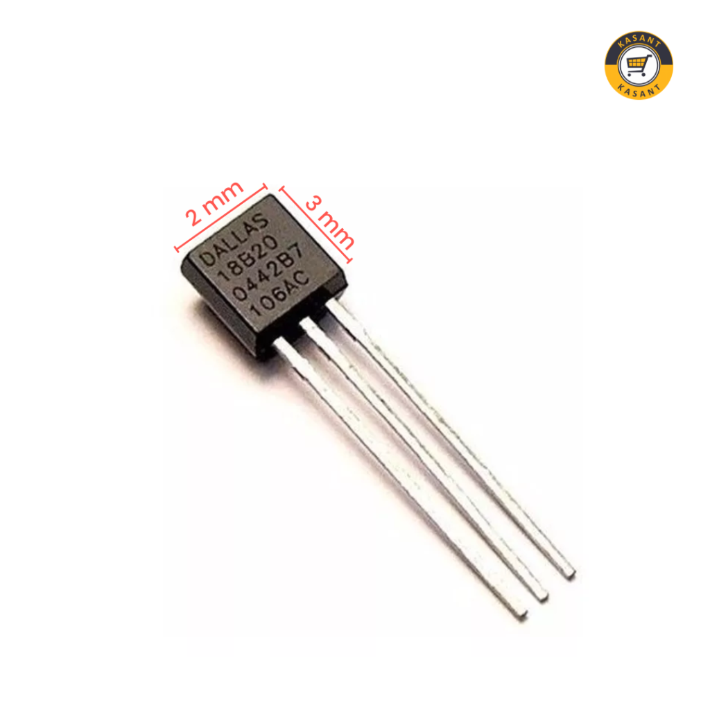 Sensor de temperatura DS18B20 Chip – Progresando.com
